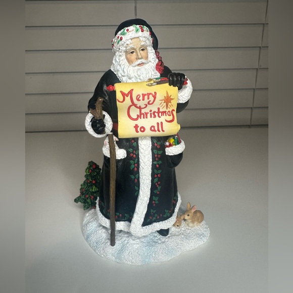 Holiday | Vintage 205 Pipka Merry Cherry Santa Claus Figurine | Poshmark